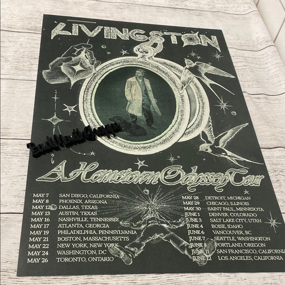 Livingston | Art | Livingston A Hometown Odyssey Part Concert Tour ...